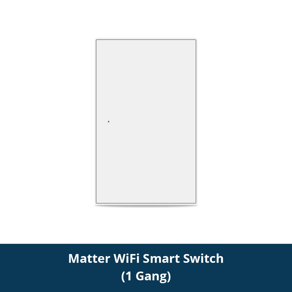 Zemismart Matter over Wifi Smart Touch US Switch 1 2 3 4gang touch ...