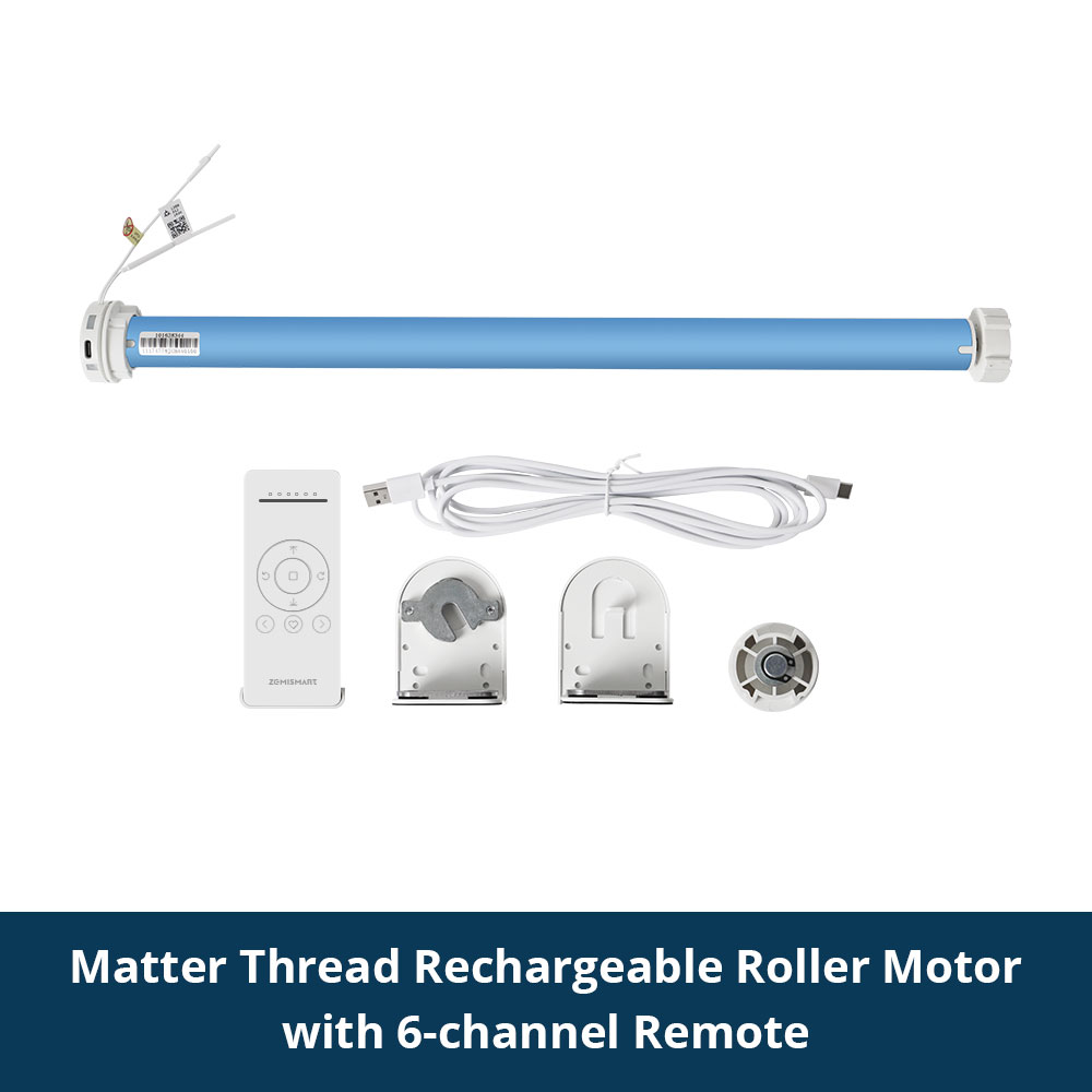 Zemismart Matter over Thread Roller Shade Motor