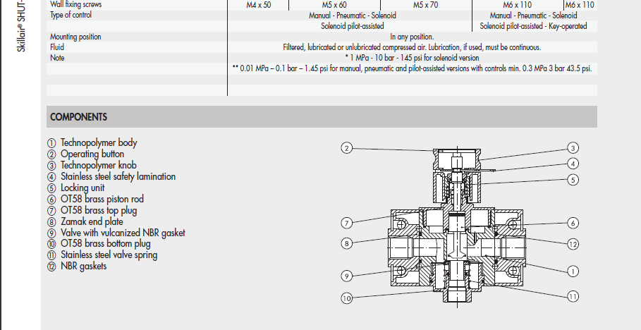 METALWORK VALVE 4670001