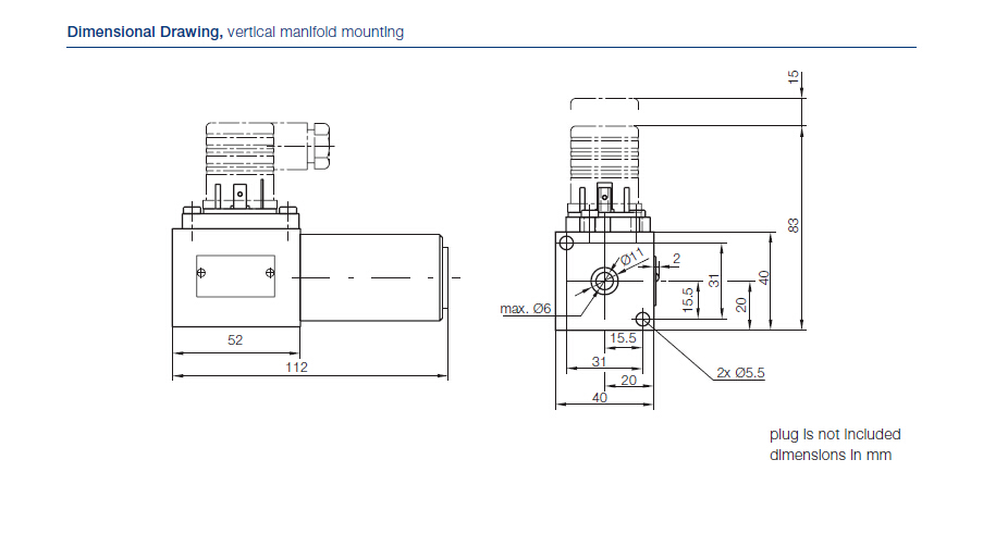 VOITH (H+L) Pressure Sensor DS-100-PO-300-S-P