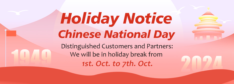 National Day Closure