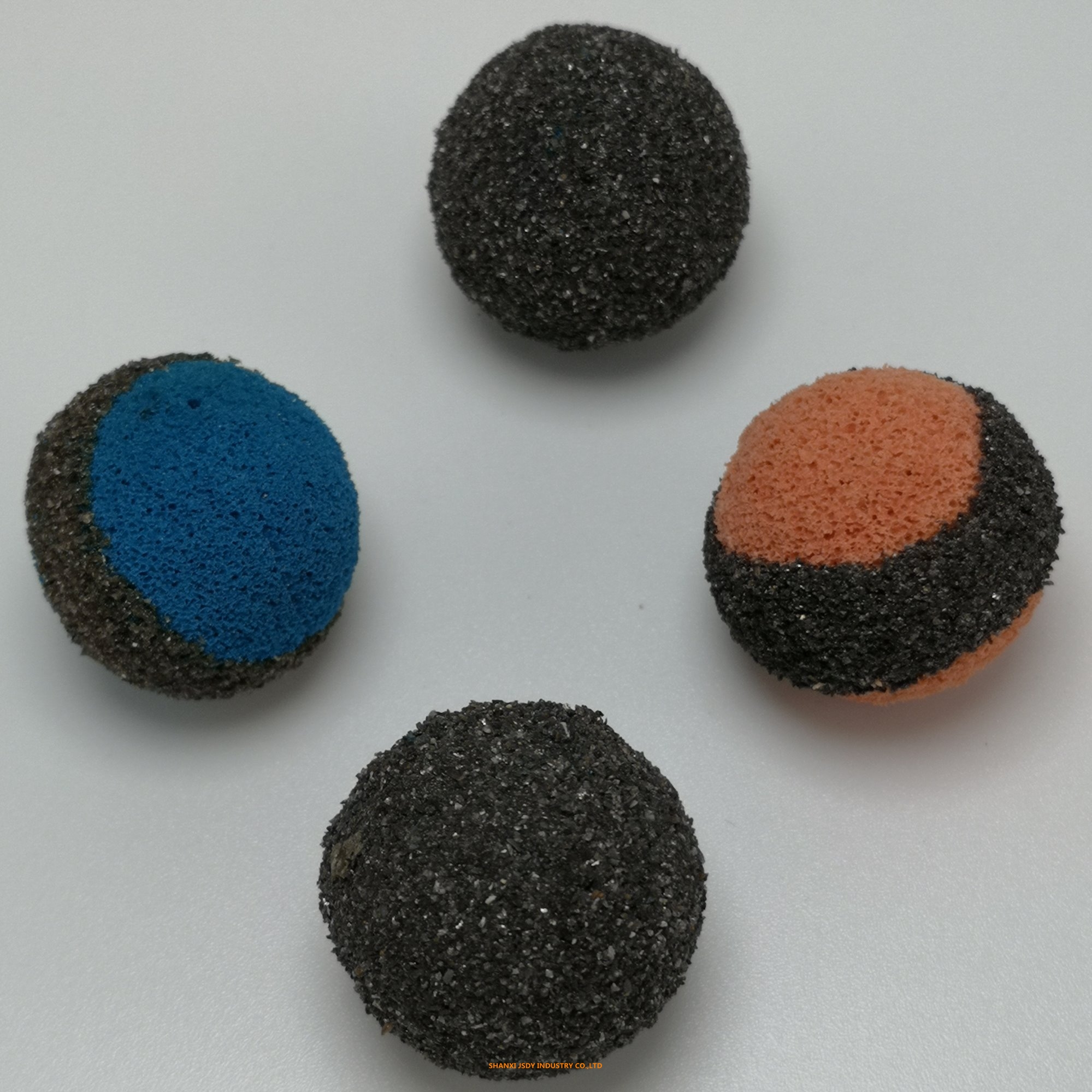 ring corundum coated ball,Cleaning Sponge Ball
