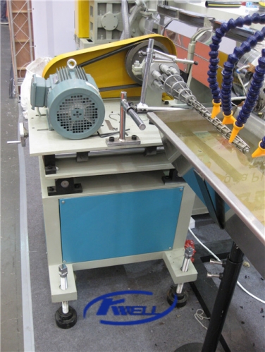Spiral helix forming generating making machine unit Kwell group