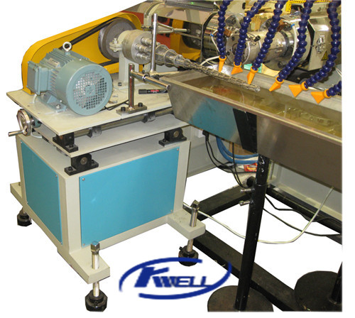 Spiral helix forming generating making machine unit Kwell group