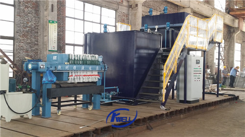 waste water treatment system plant for plastic recycling washing ...