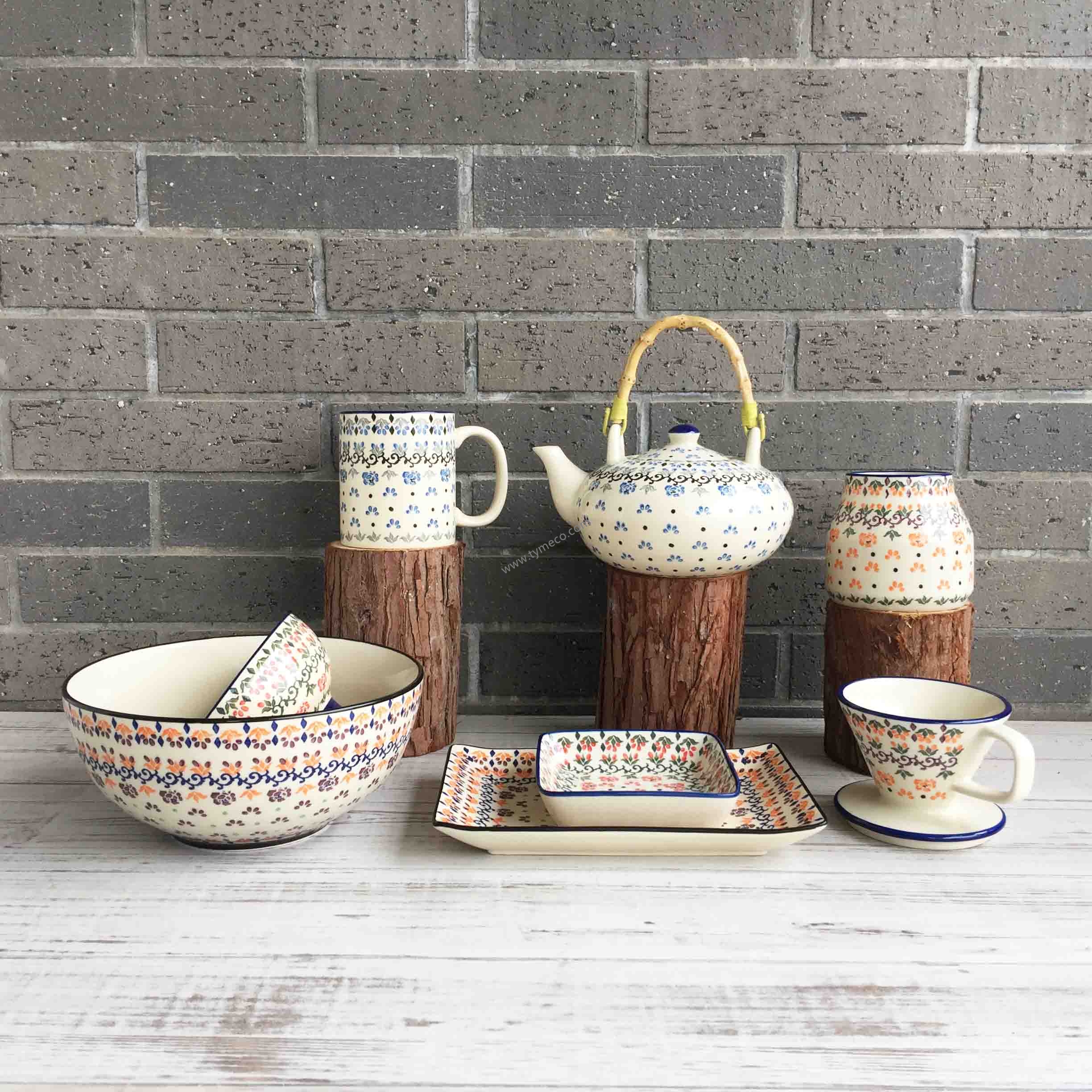 Poland style hand-painted ceramic collection,Collection
