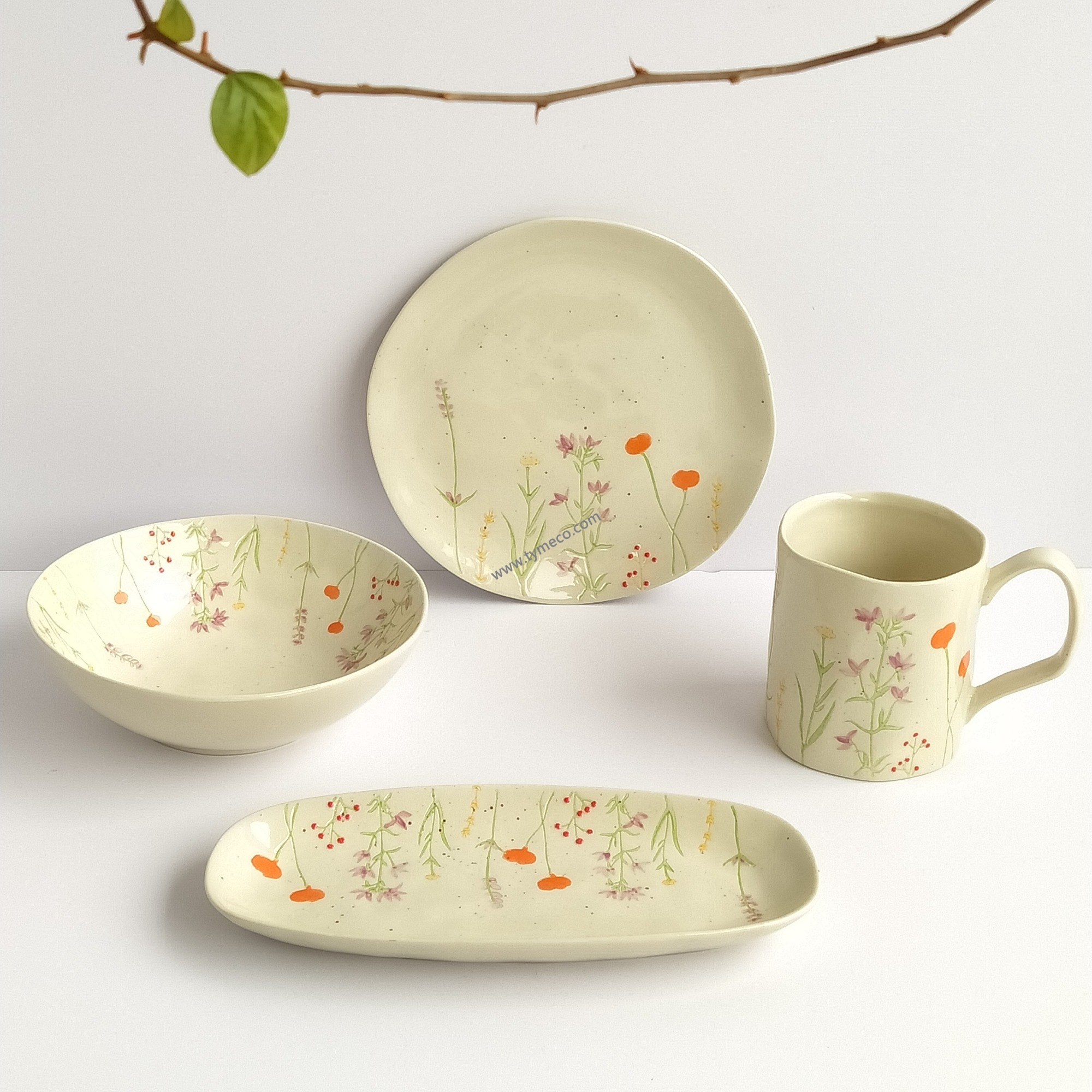Hand-painted Ceramic Dinnerware Sets