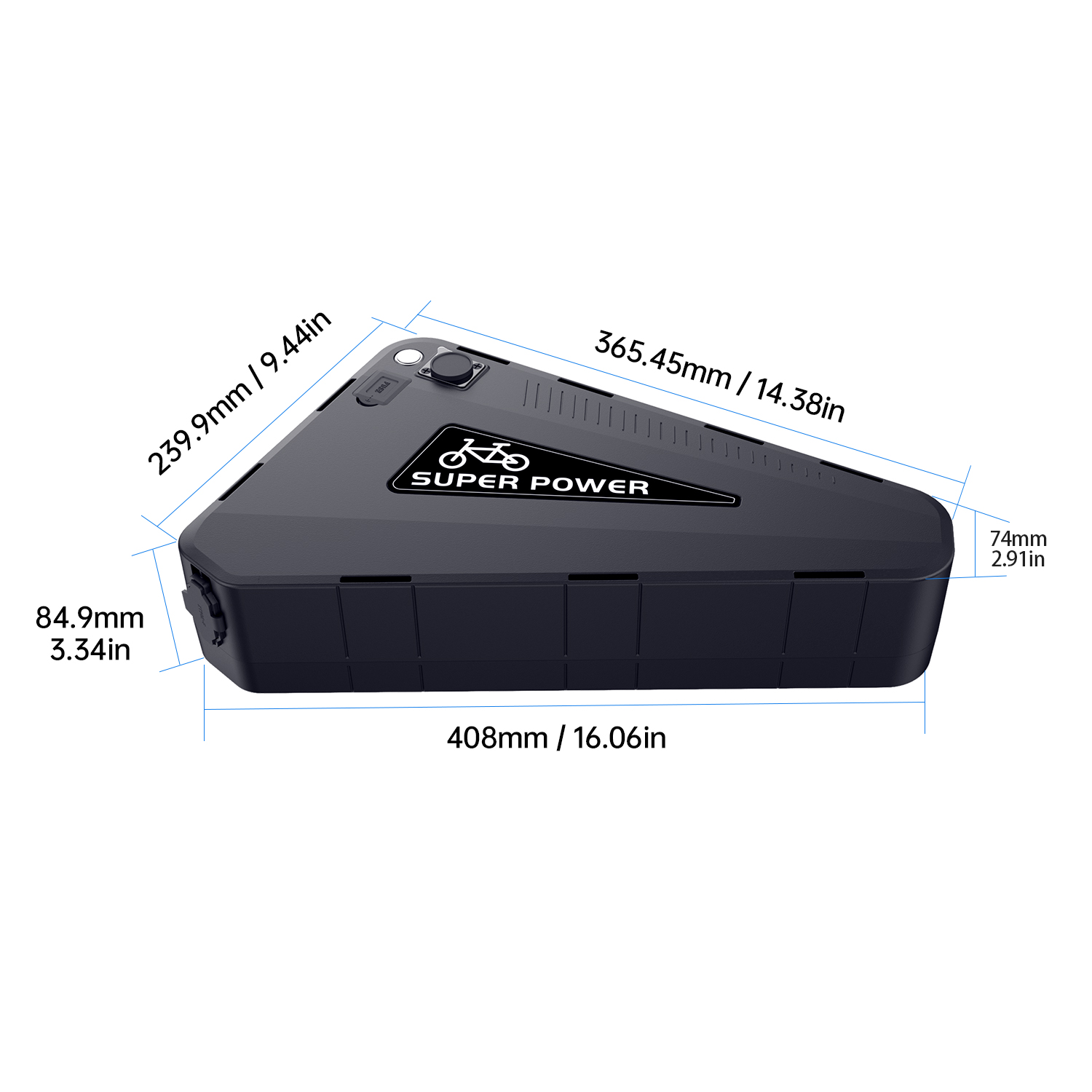 Triangle Battery P101 48V 52V 72V 20Ah 30Ah BMS50A LG5000 with 4A ...