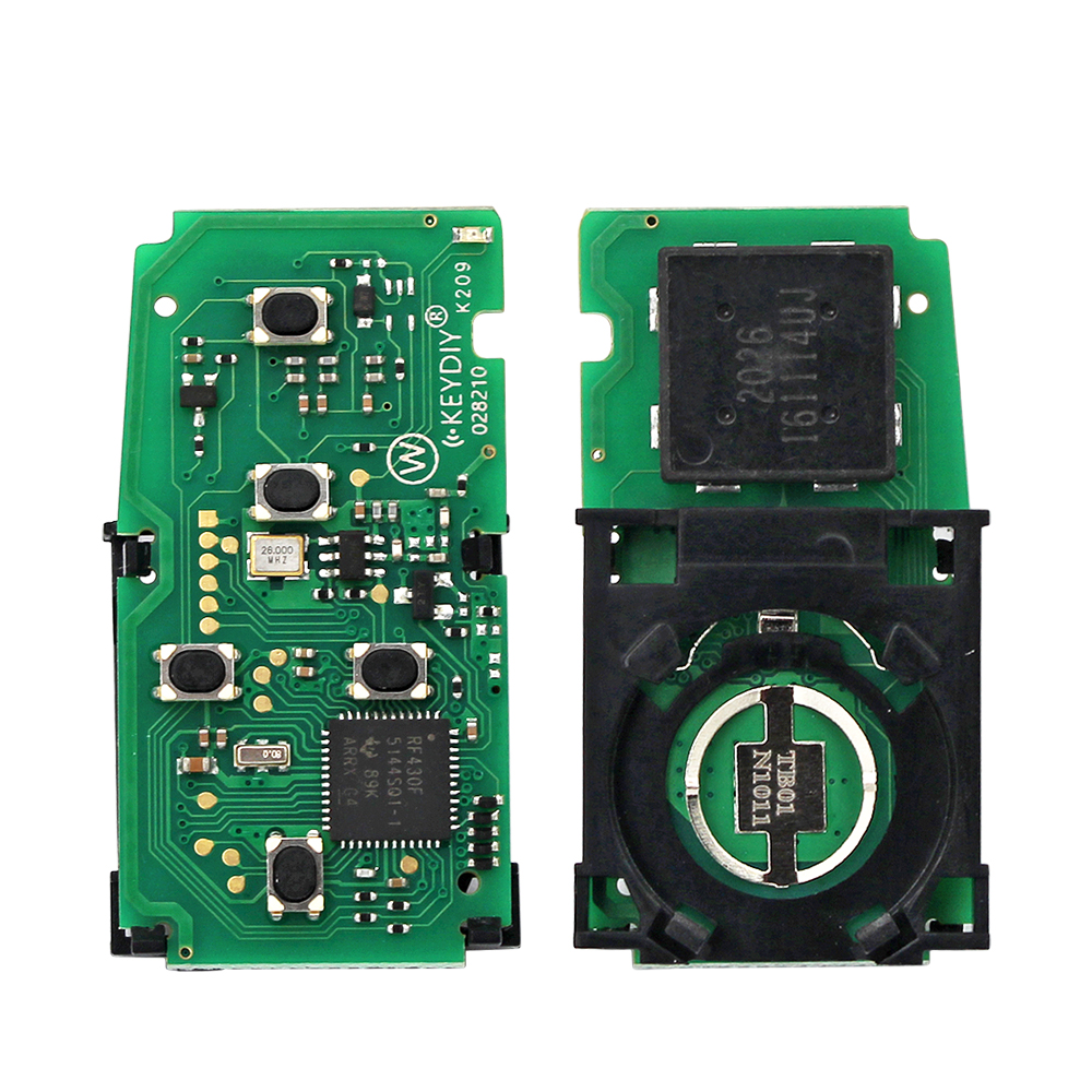 KeyDiy KD TB01-5 Toyota Lexus Universal Smart Remote Key 5 Buttons With ...