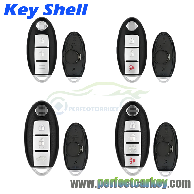 Nissan smart key shells
