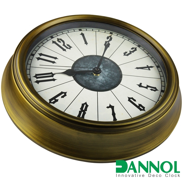 Iron wall clock,Antique