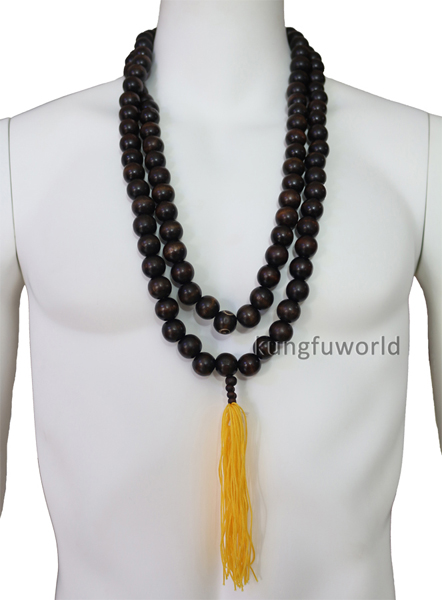 Shaolin Buddhist Monk Prayer Beads Necklace for Robes Kung fu Uniforms ...