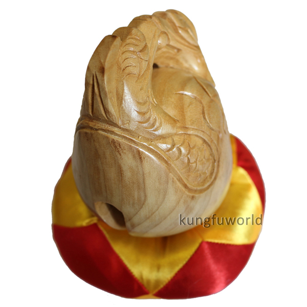 Natural Color Wooden Fish Mokugyo Temple Block Muyu,Buddhism Instruments