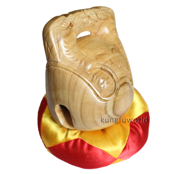 Natural Color Wooden Fish Mokugyo Temple Block Muyu,Buddhism Instruments