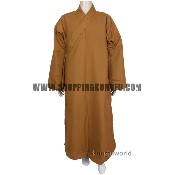 Warm Quilted Winter Shaolin Buddhist Monk Robe