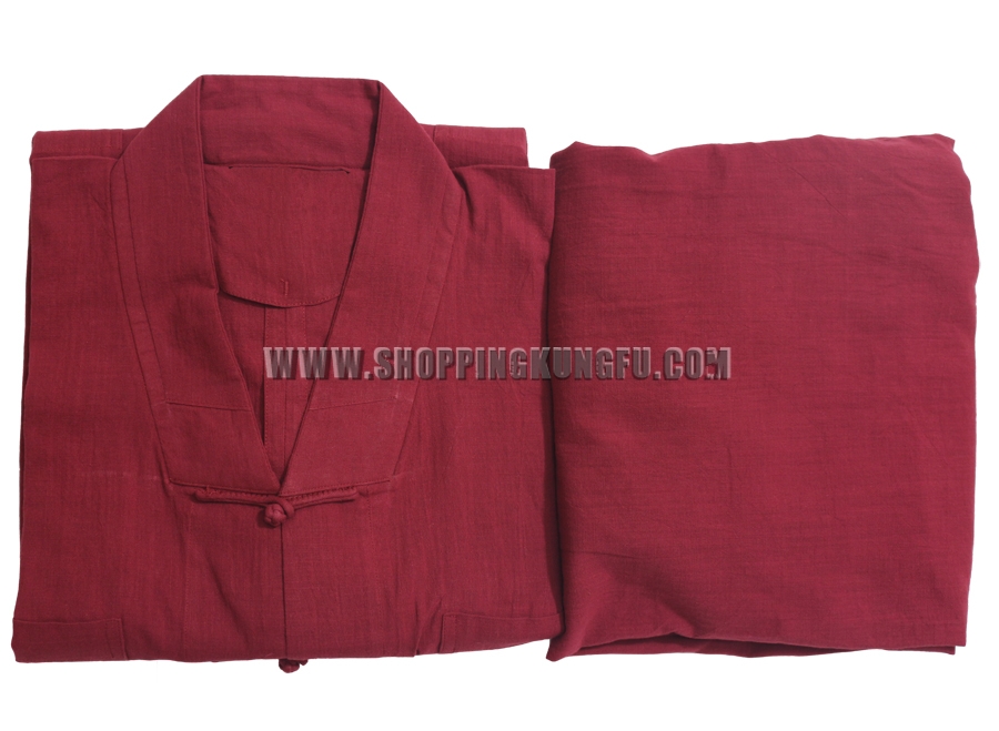 Summer Cotton Buddhist Monk Robe Shaolin Kung fu Suit