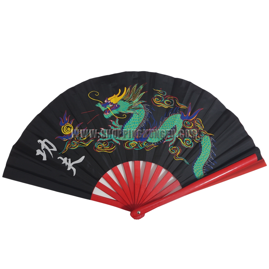Double Faced Bamboo Chinese Kung fu Fans Wushu Tai chi Fan,Tai Chi Fans ...