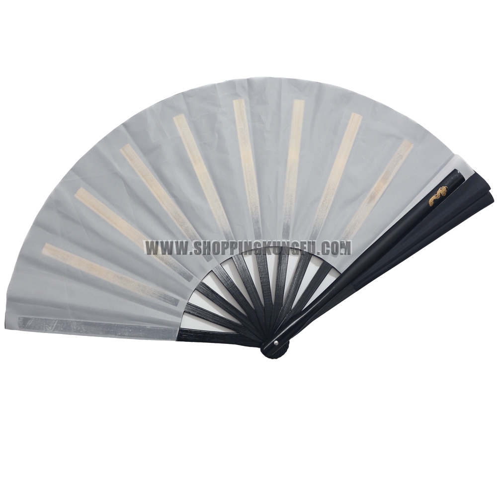 Double-faced Bamboo Kung fu Tai chi Fan Martial arts Training Equipment