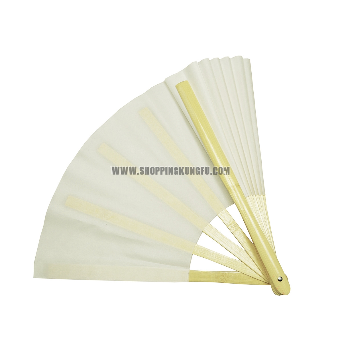 Double-faced Bamboo Kung fu Tai chi Fan Martial arts Training Equipment