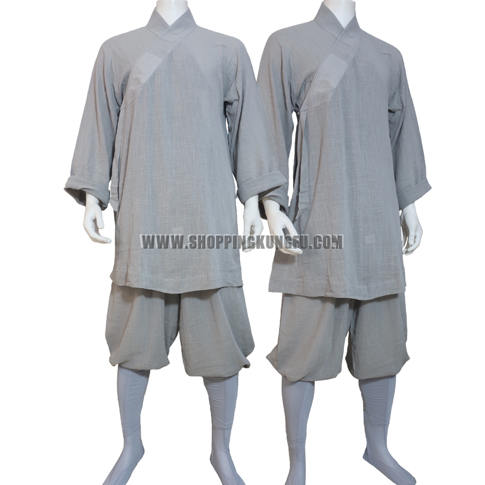 Shaolin Monk Arhat suit Kung fu Uniform