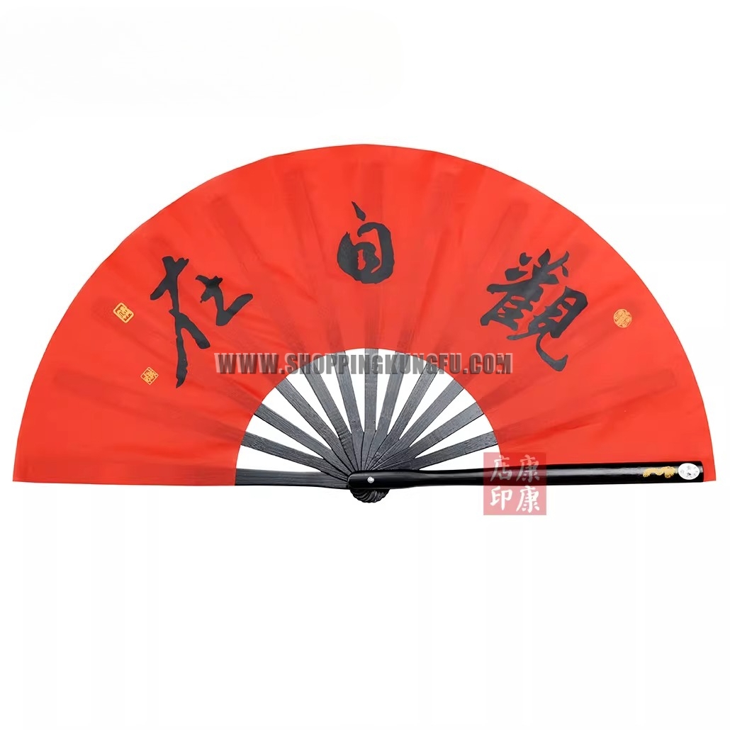 High Quality Bamboo Kung fu Tai chi Fans Martial arts Taiji Training Fan