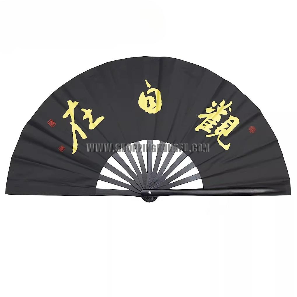 High Quality Bamboo Kung fu Tai chi Fans Martial arts Taiji Training Fan