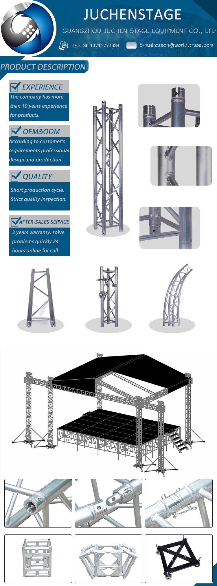 Guangzhou Factory Concert Lighting Truss With Stage Lighting Frame,Truss