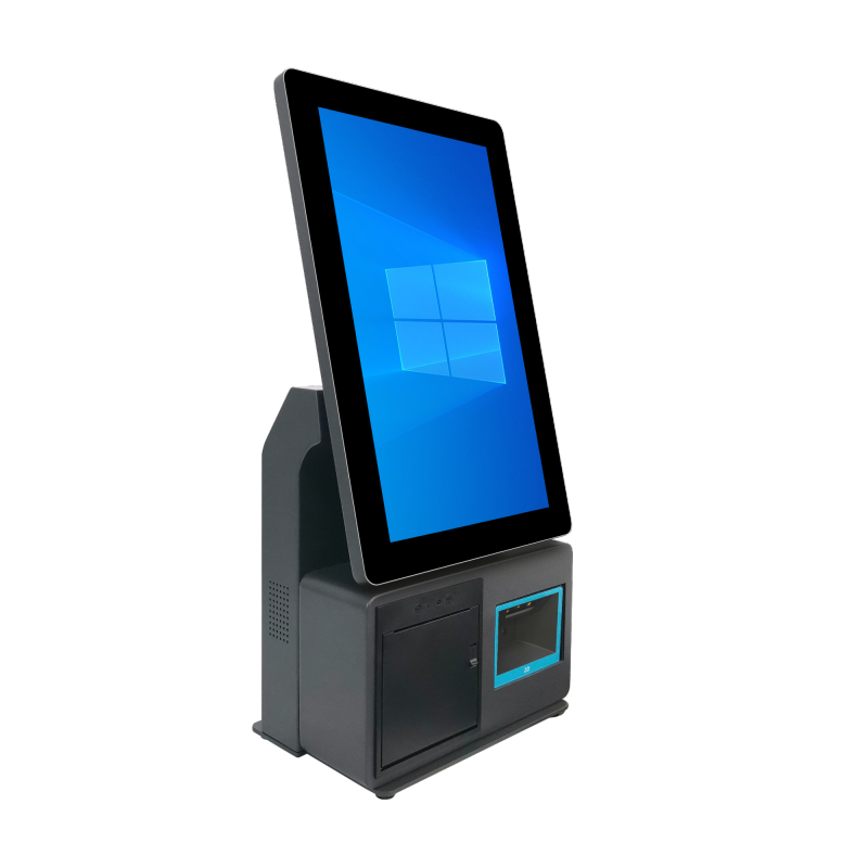 15.6 Automatic Kiosk Touch Screen POS Terminal with Thermal Printer ...
