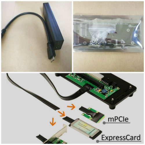 Mini PCIe to PCIe Adapter with Bluetooth