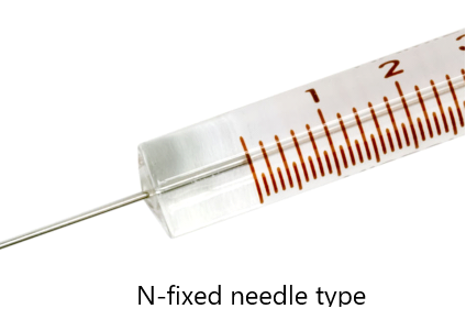 Selection and use of manual injection needle