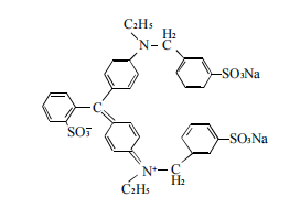 The brilliant blue analysis of synthetic colorant analysis has noise ...
