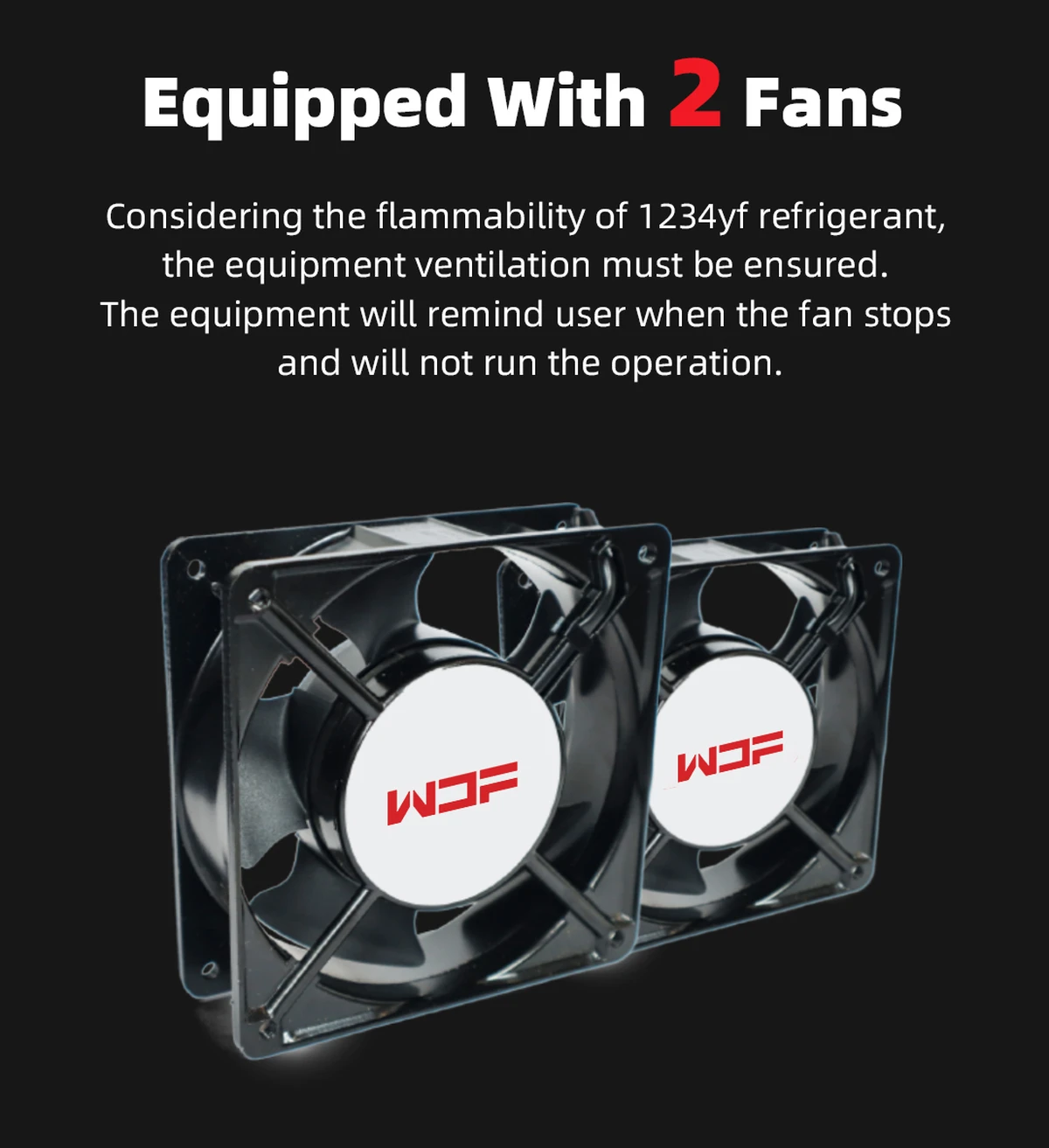 WONDERFU X580 R1234yf, station de charge entièrement automatique avec ...