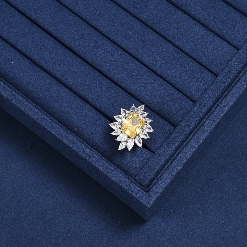 FANXI new arrival Black Microfiber jewelry tray display