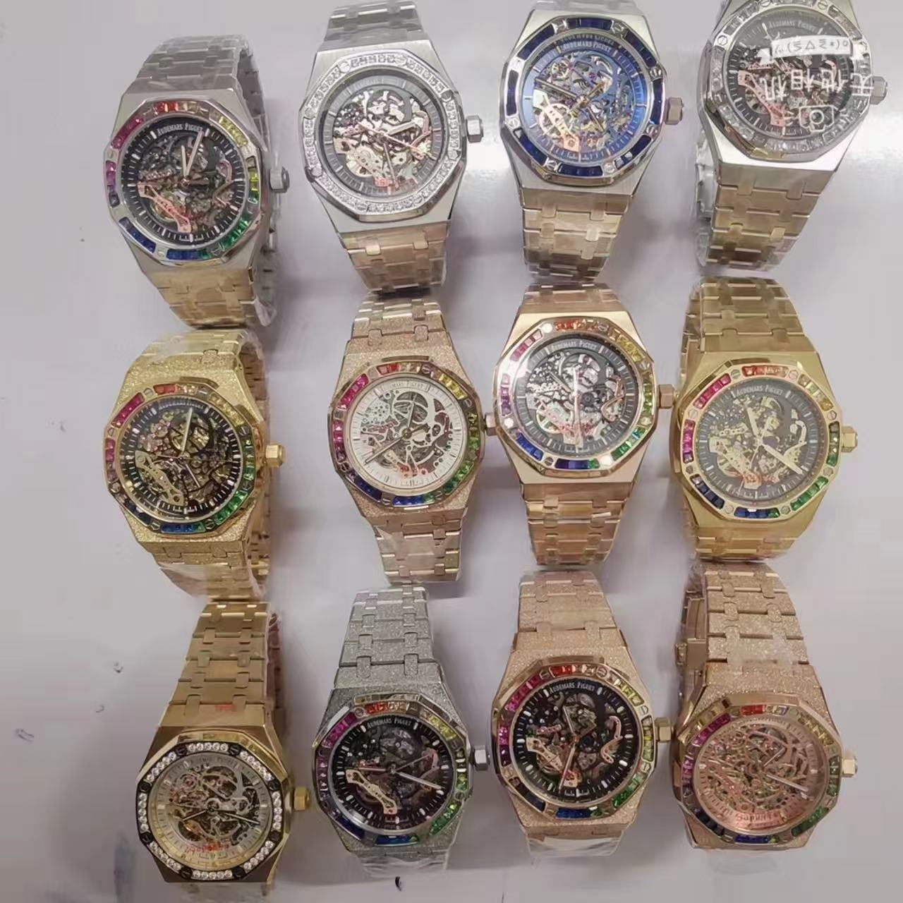 AP Rainbow Diamond Frosted steel,Automatic AAA