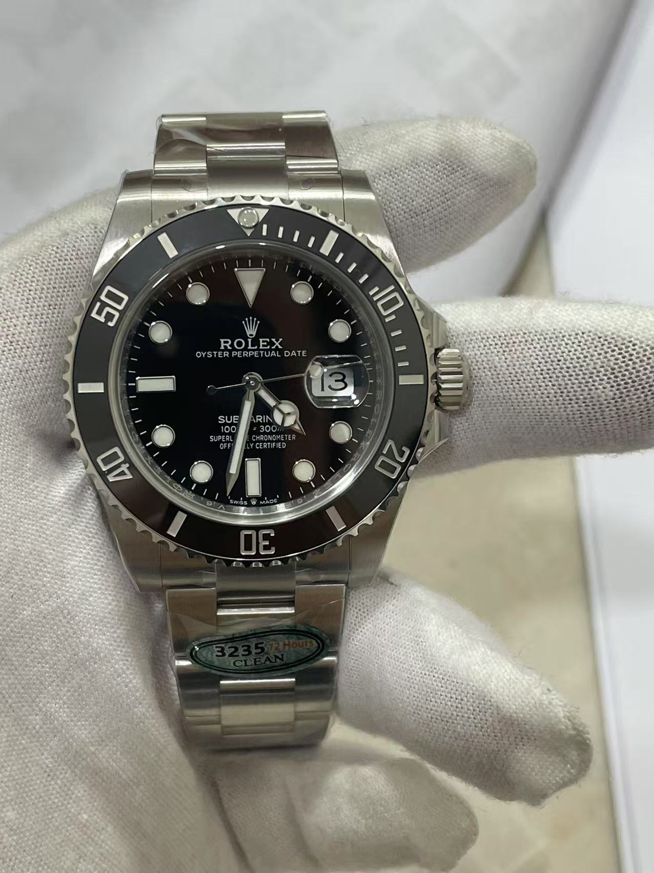 Clean Factory Superclone Submariner 3235 movement,Submariner