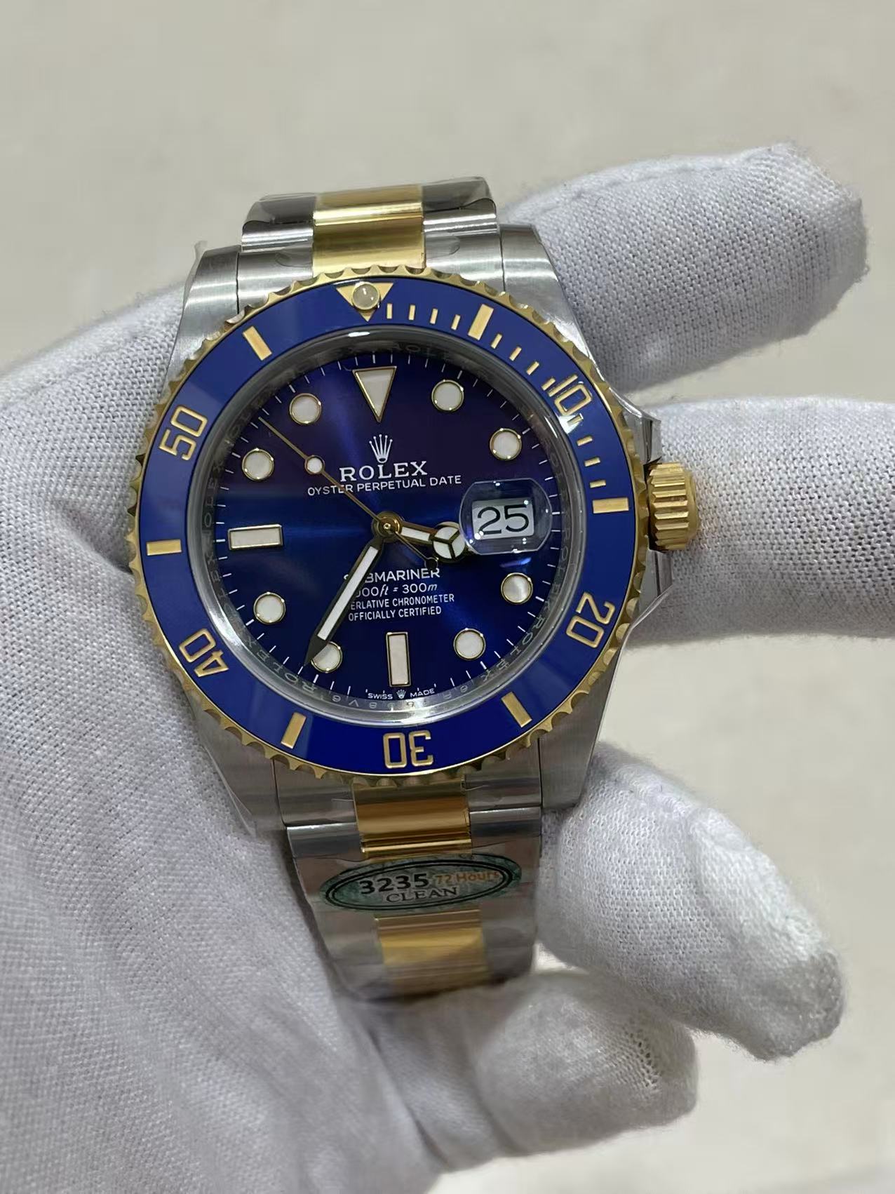 Clean Factory Superclone Submariner 3235 movement,Submariner