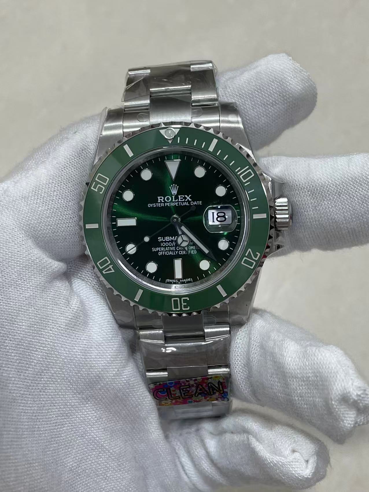 SUB ETA 2836 movement 904L Stainless,Submariner