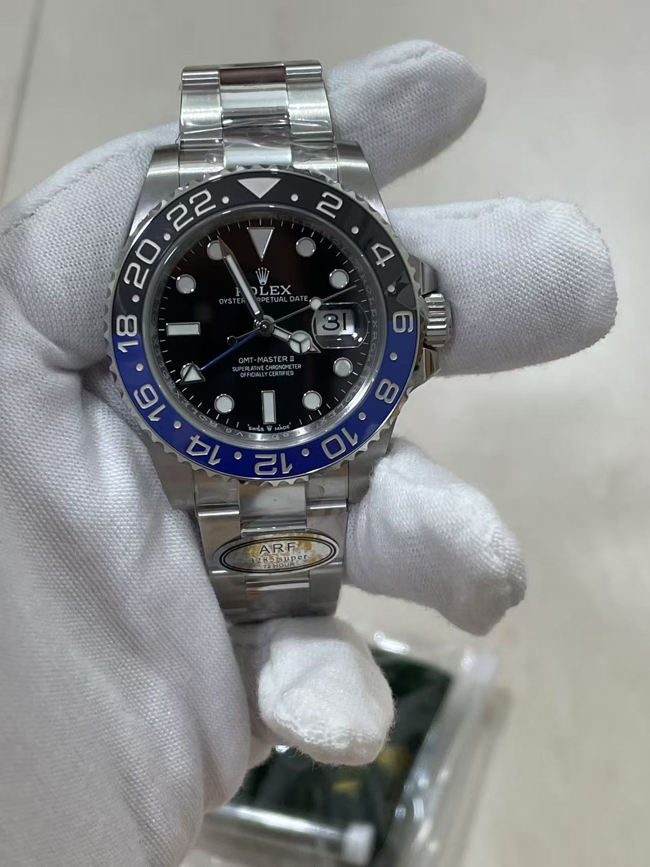 ARF factory Superclone GMT 3285 movment,GMT-MASTER II