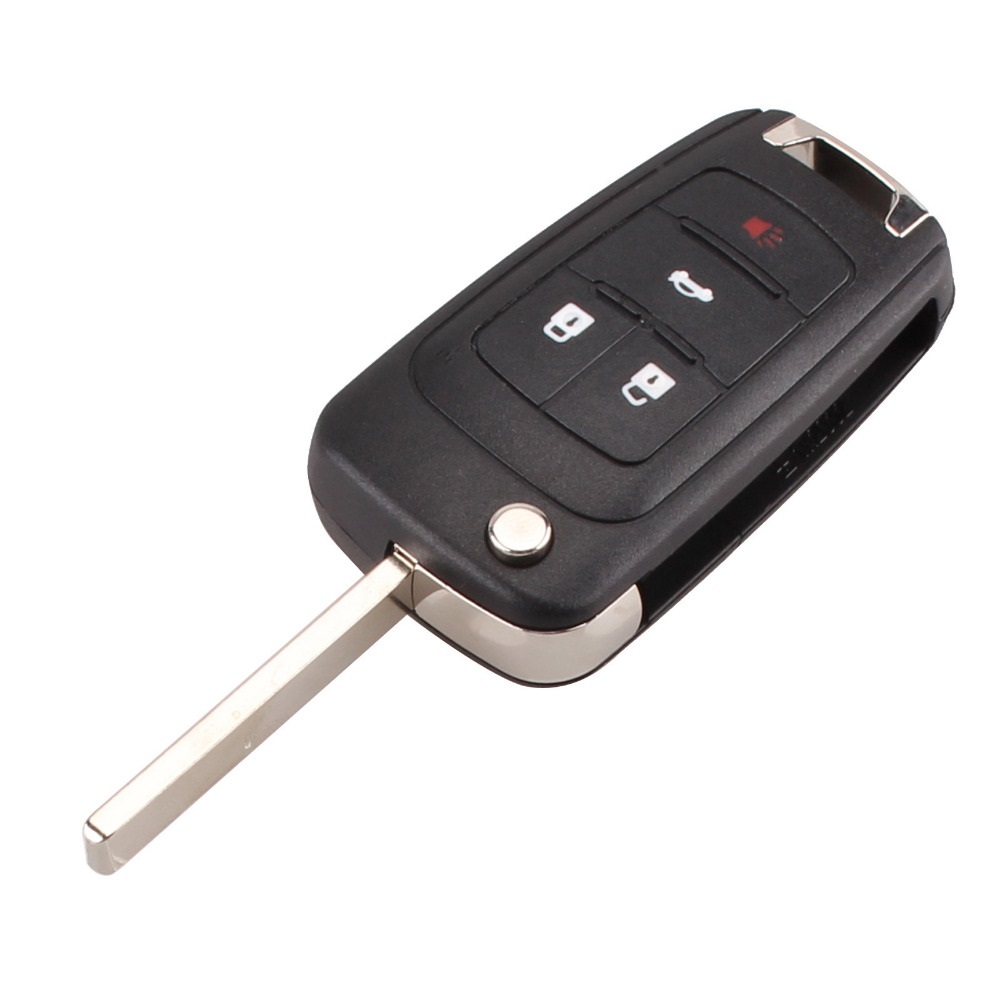 CS013004 Replacement 4 Buttons Flip Folding Remote Key Shell For Buick ...