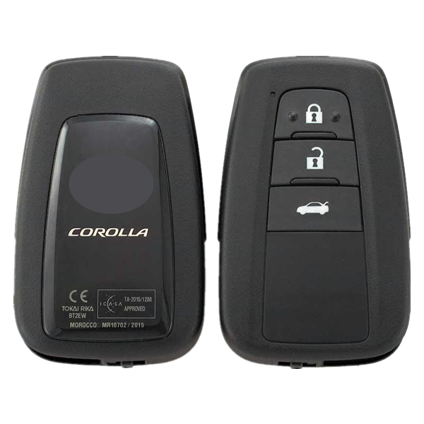 CN007125 ORIGINAL Smart Key for Toyota Corolla PCB 3Buttons Model BT2EW ...