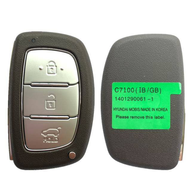 CN020132 For Hyundai I20 2018 Genuine Smart Remote Key 3 Buttons 433MHz ...