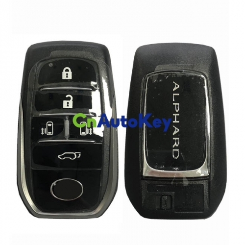 CS007103 Smart Key 5 Button for Toyota Alphard car keys shell 2015-2019
