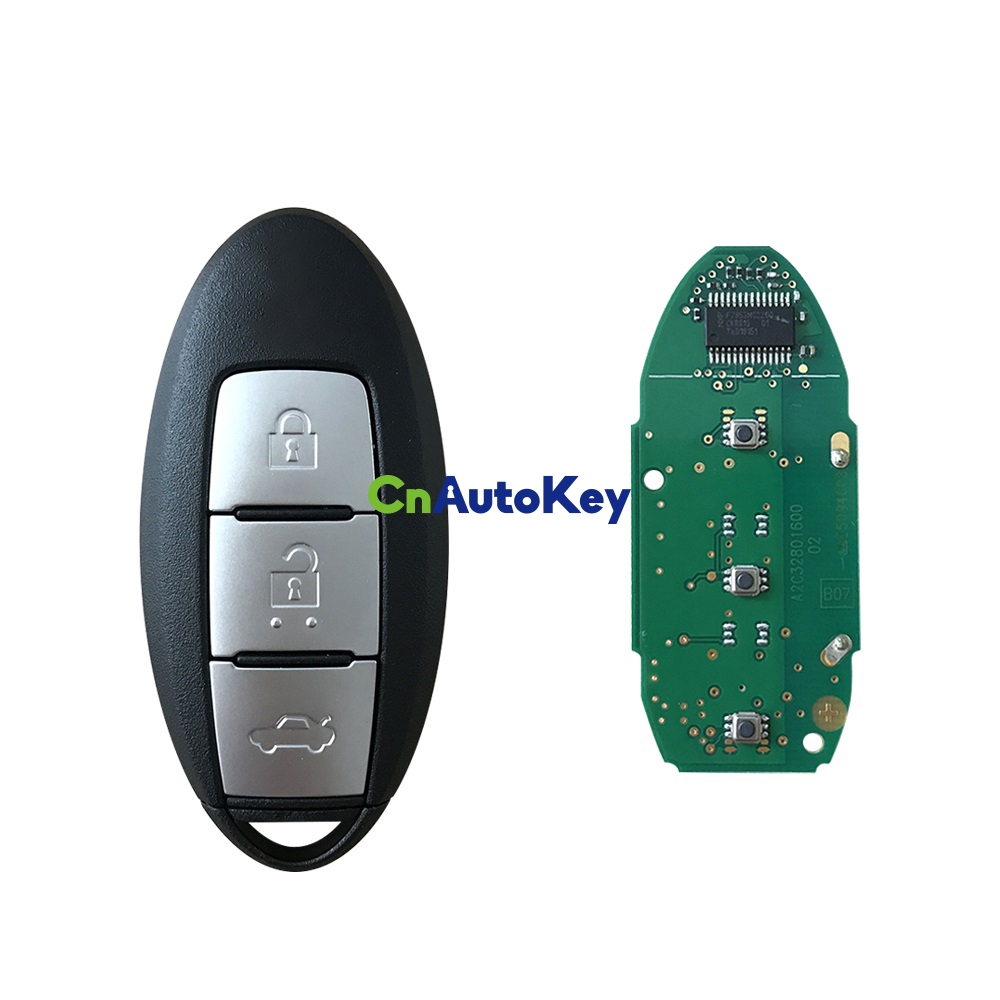 CN027044 3 buttons remote car key 433mhz for 2016-2017 NISSAN New Teana ...