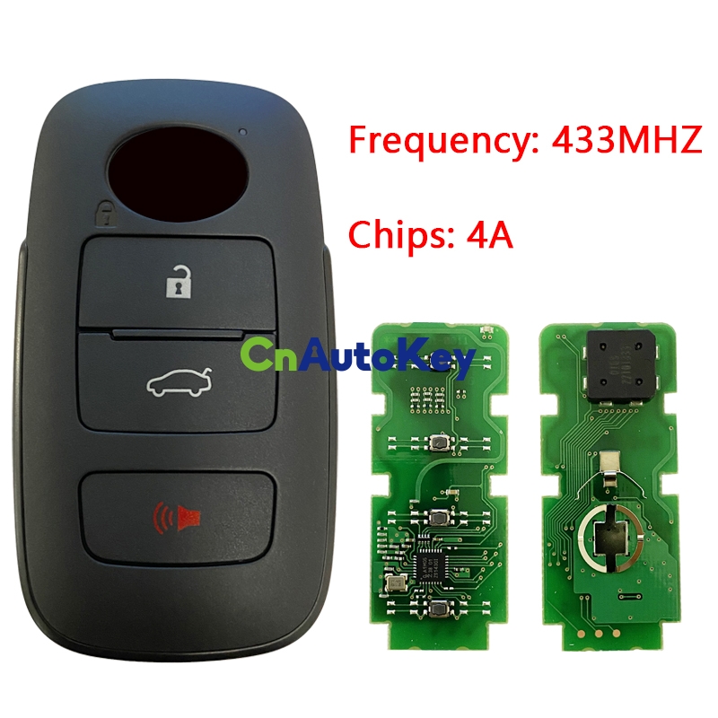 CN036001 Perodua Alza / MYVI 2022 / Ativa Keyless Remote 433MHZ 4A chip ...