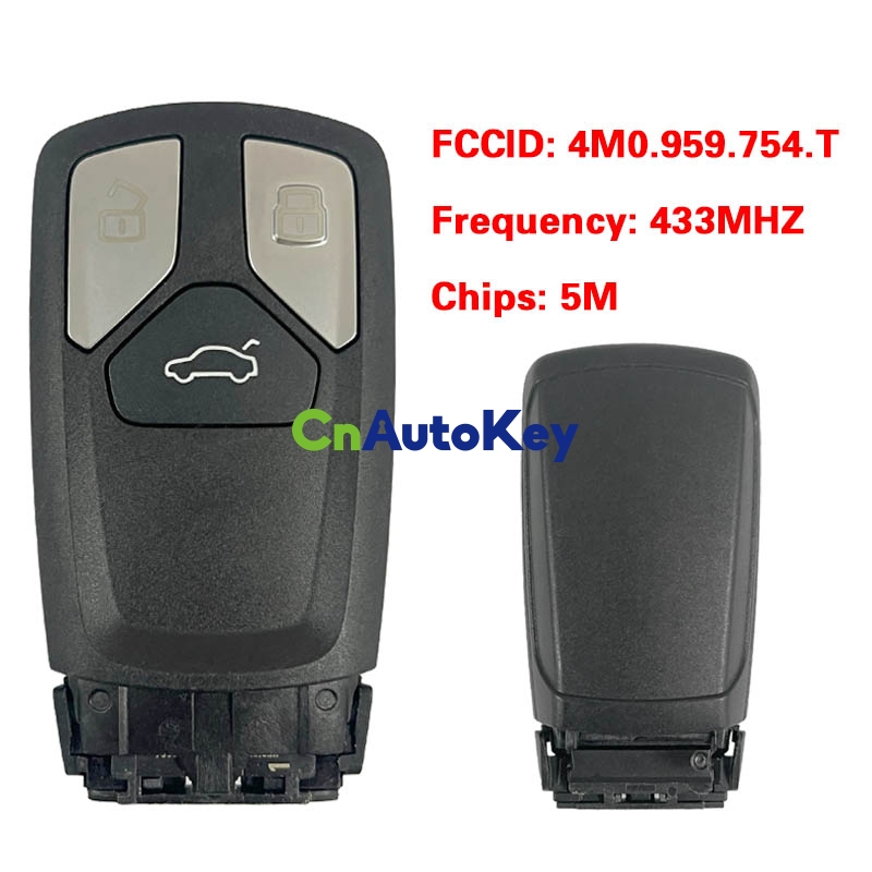 CN008041 MLB ORIGINAL Smart Key for Audi Q7 Frequency 433 MHz Part No ...