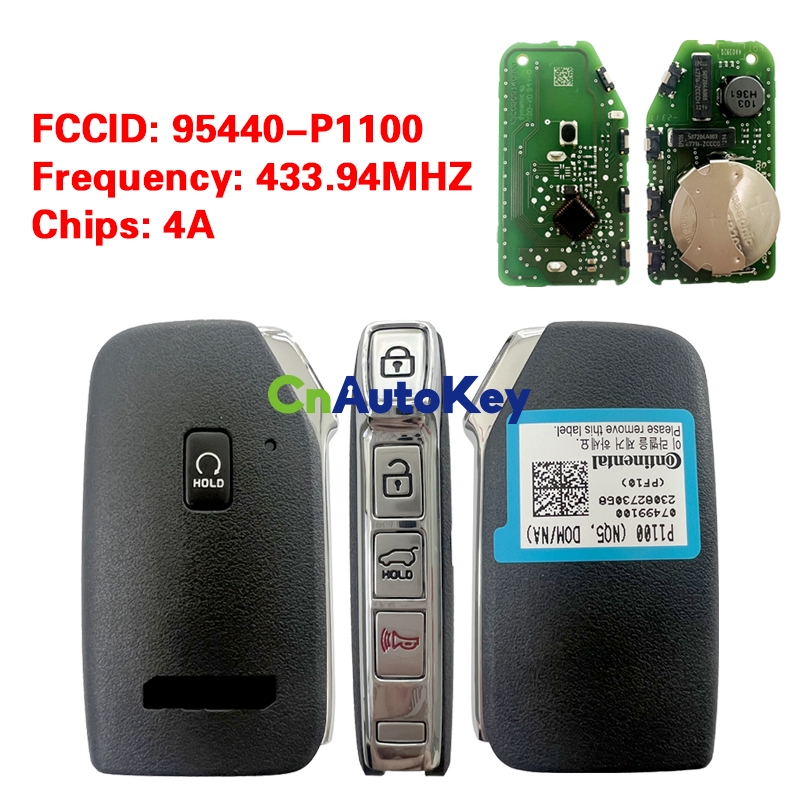 CN051204 Kia Sportage 2023 Genuine Smart Remote Key 4+1 Buttons 433MHz ...
