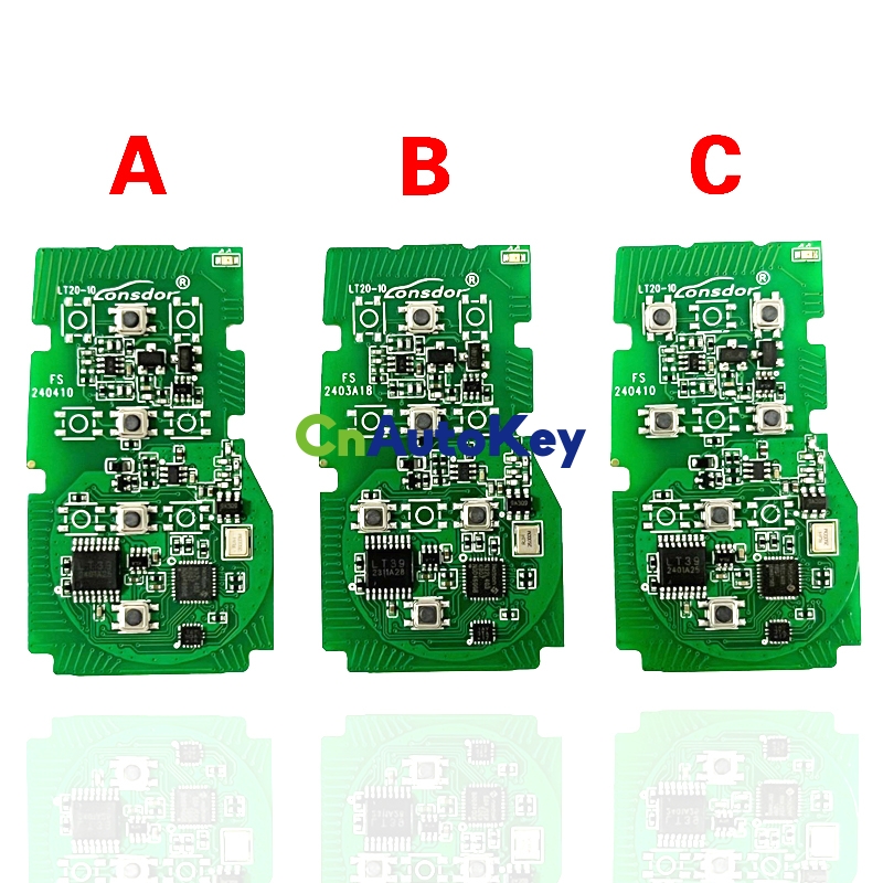 KH051 Lonsdor LT20-10 PCB Board,lonsdor/HK100 Remotes
