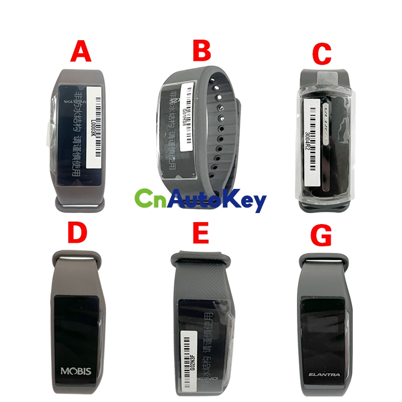 CN020321 Car Keyless Remote Key Smart Band 434Mhz 8A/47 Chip for ...