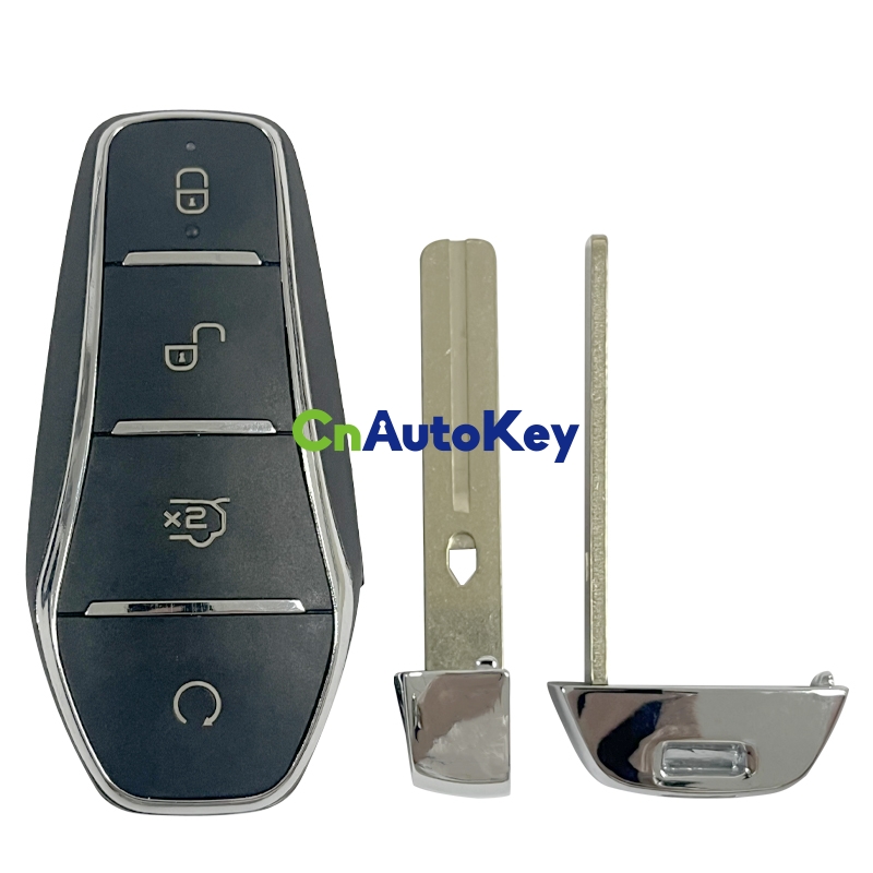 CS085004 Aftermarket Shell For BYD Smart Car Key Replace Cover 4 Button ...