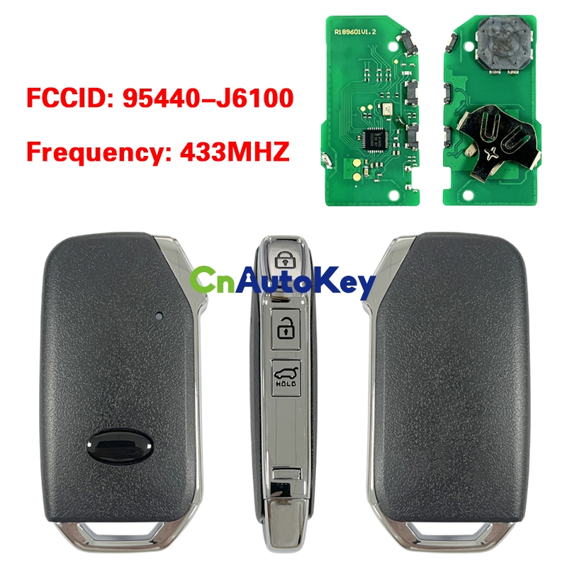 CN051131 KIA Genuine Smart Remote Key 3 Buttons 433MHz 95440-J6100,For KIA